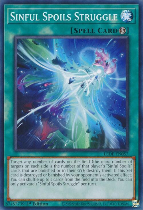 Sinful Spoils Struggle - Legacy of Destruction - YuGiOh - TCGplayer.com