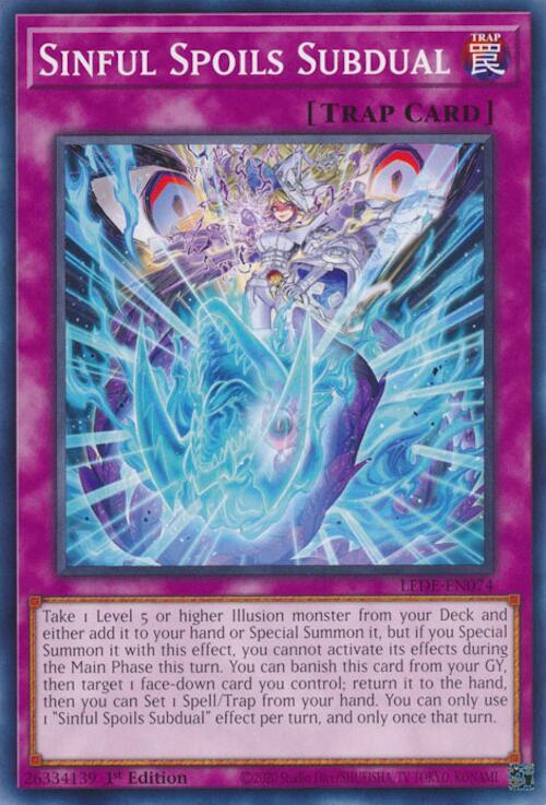 Sinful Spoils Subdual - Legacy of Destruction - YuGiOh - TCGplayer.com