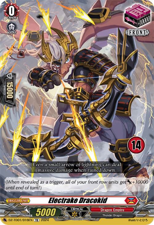 Electrake Dracokid (14) - DZ-TD01: Start Up Trial Deck "Dragon Empire" - Cardfight Vanguard