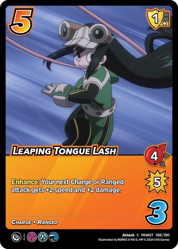 Leaping Tongue Lash - UniVersus: My Hero Academia: Girl Power ...