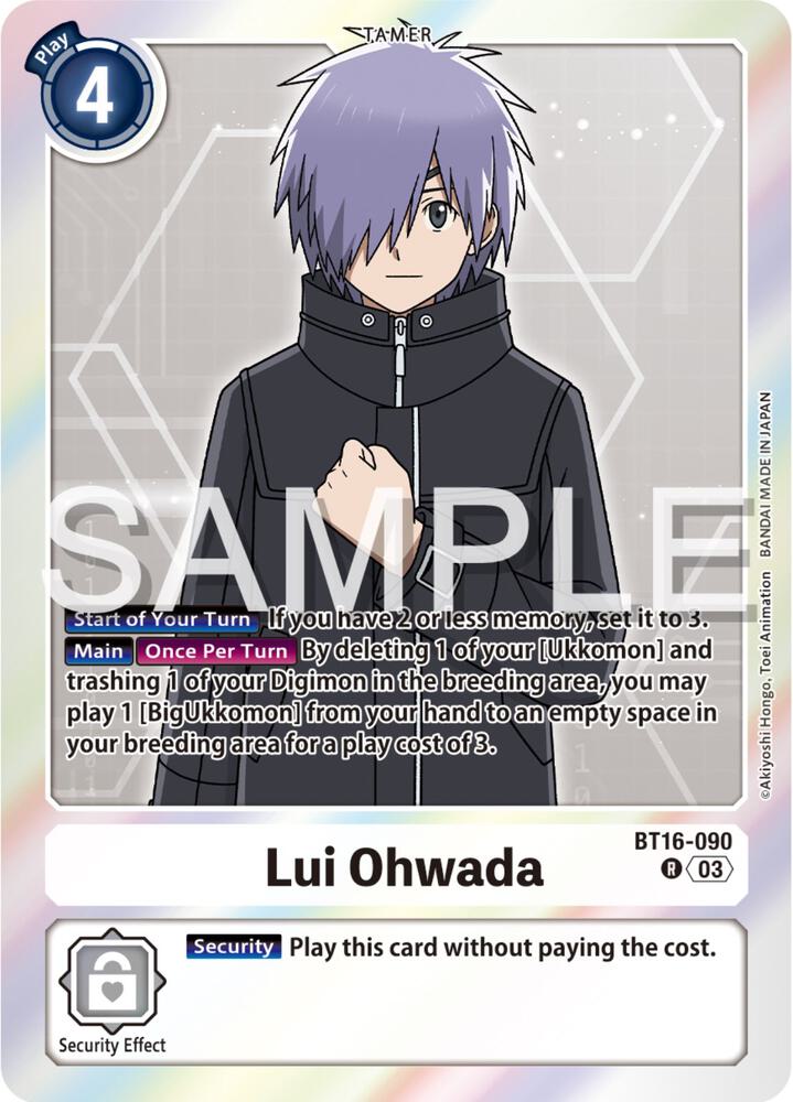 Lui Ohwada - Beginning Observer - Digimon Card Game - TCGplayer.com