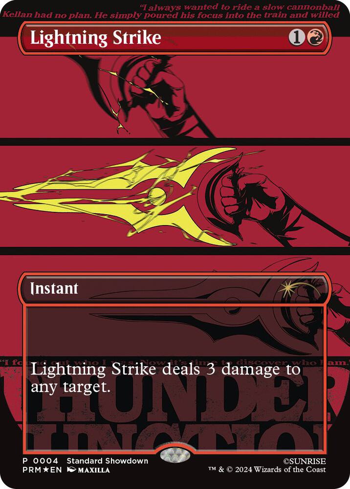 Lightning Strike - Standard Showdown Promos - Magic: The Gathering ...