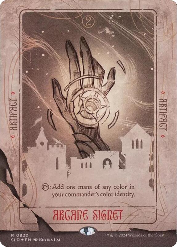 Arcane Signet (0820) - Secret Lair Drop Series - Magic: The Gathering ...