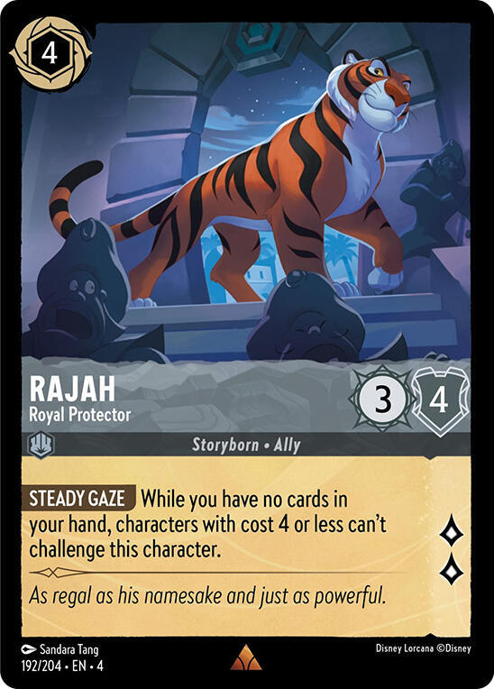 Rajah - Royal Protector - Ursula's Return - Disney Lorcana - TCGplayer.com