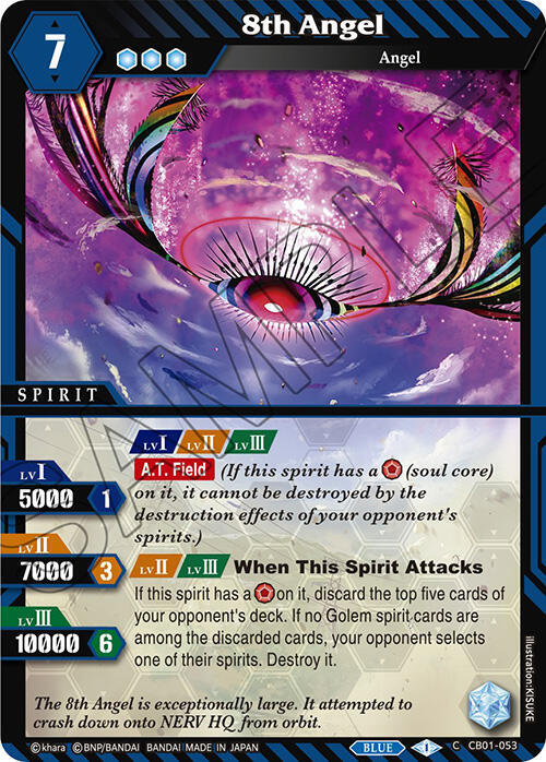 8th Angel - Collaboration Booster 01: Halo of Awakening - Battle ...