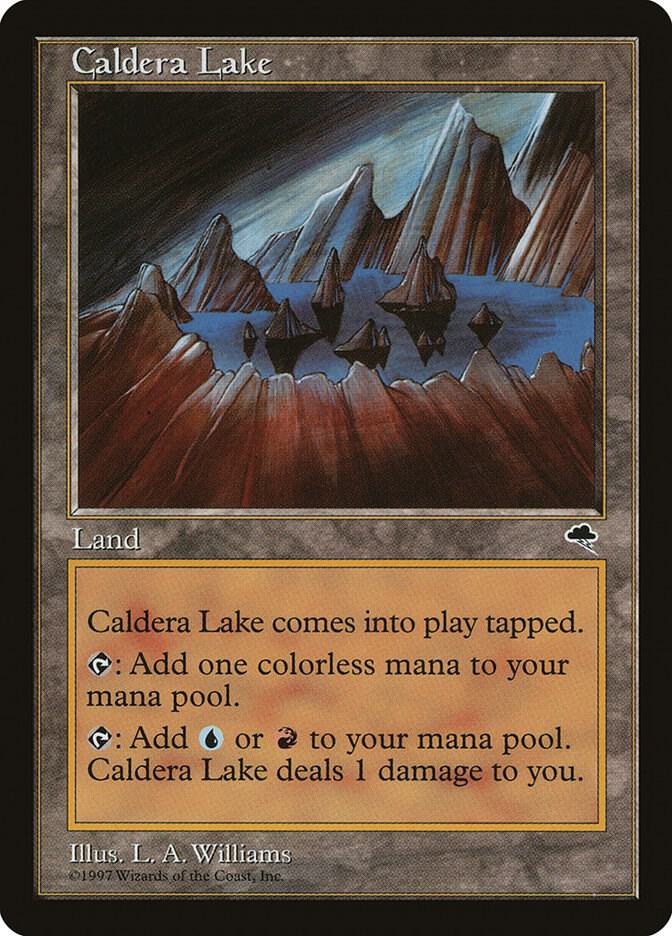 Caldera Lake - Tempest - Magic: The Gathering - TCGplayer.com