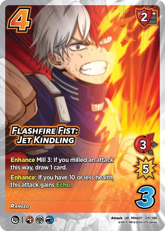 Flashfire Fist: Jet Kindling - UniVersus: My Hero Academia: Girl Power ...