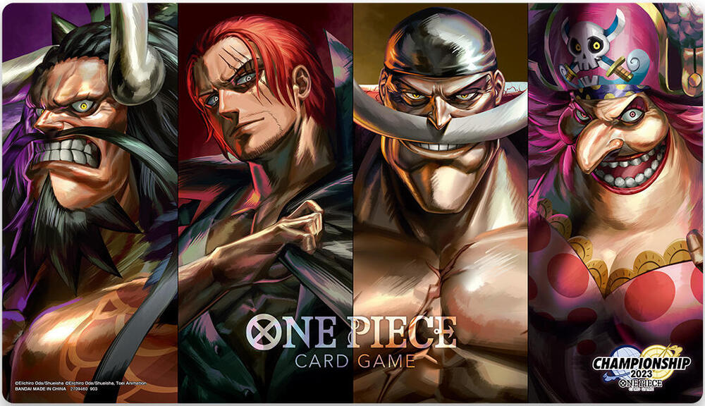 One Piece Card Game: Special Goods Set -Former Four Emperors- Playmat ...