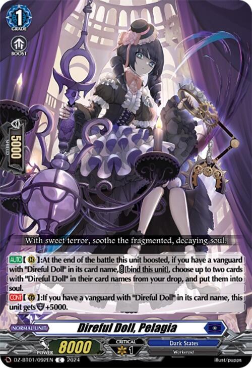 Direful Doll, Liberata - Fated Clash - Cardfight Vanguard