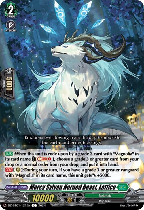 Mercy Sylvan Horned Beast, Lattice - Fated Clash - Cardfight Vanguard
