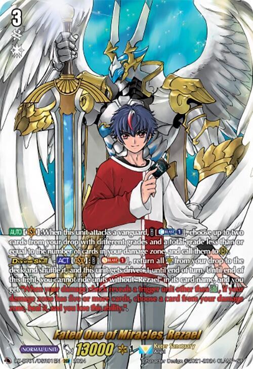 Fated One of Miracles, Rezael (DSR) - DZ-BT01: Fated Clash - Cardfight Vanguard - TCGplayer.com