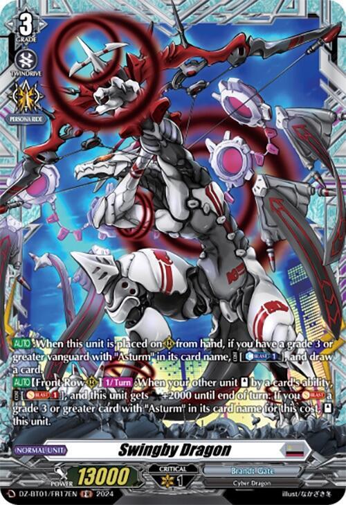 Swingby Dragon (FR) - DZ-BT01: Fated Clash - Cardfight Vanguard