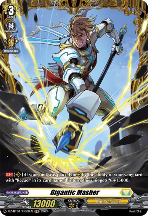 Gigantic Masher (FR) - DZ-BT01: Fated Clash - Cardfight Vanguard - TCGplayer.com