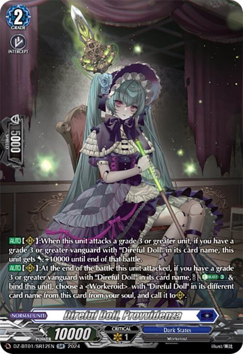 Direful Doll Master, Androld (SR) - DZ-BT01: Fated Clash - Cardfight Vanguard