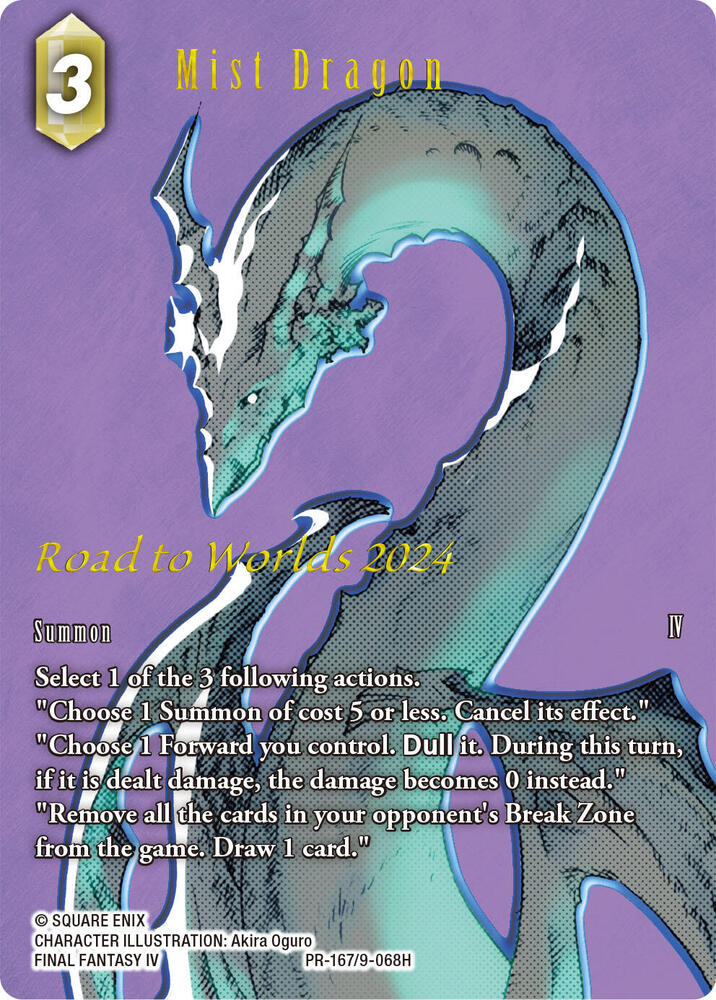 Mist Dragon (Road to Worlds 2024) - FF: Promo Cards - Final Fantasy TCG ...