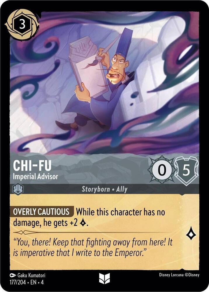 Chi-Fu - Imperial Advisor - Ursula's Return - Disney Lorcana - TCGplayer.com