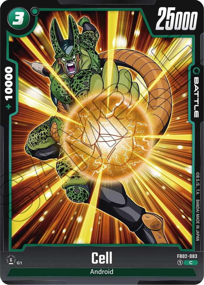 Cell - FB02-083 - Blazing Aura - Dragon Ball Super: Fusion World - TCGplayer.com