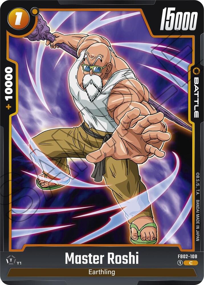 Master Roshi - FB02-108 - Blazing Aura - Dragon Ball Super: Fusion ...