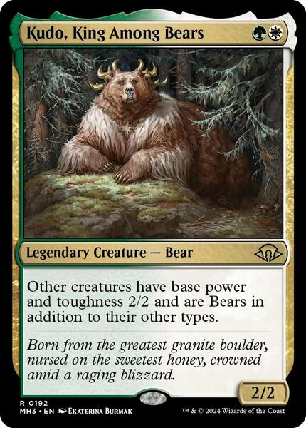Commander Bestiary: Kudo, King Among Bears | TCGplayer