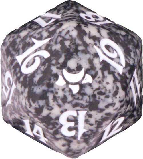 Eventide Spindown Die - Black - Wizards of the Coast Dice - Life ...