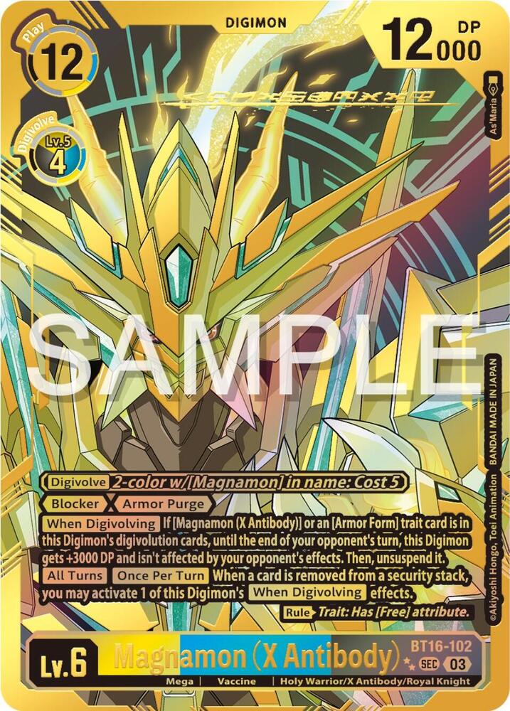 Magnamon (X Antibody) (Textured) - Beginning Observer - Digimon Card Game - TCGplayer.com