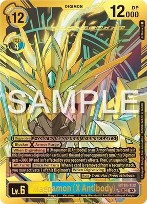 Magnamon (X Antibody) (Textured) - Beginning Observer - Digimon Card ...