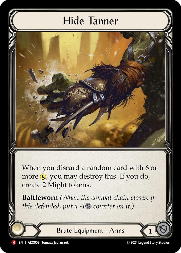 Hide Tanner - Armory Deck: Kayo - Flesh and Blood TCG - TCGplayer.com