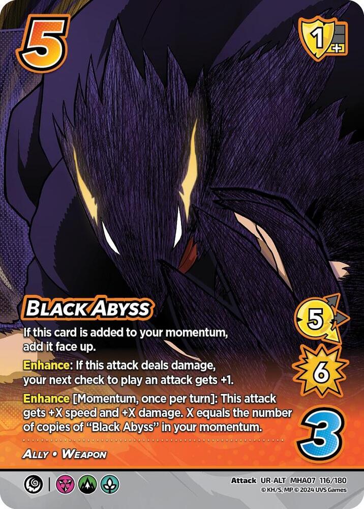 Black Abyss (Alternate Art) - UniVersus: My Hero Academia: Girl Power ...