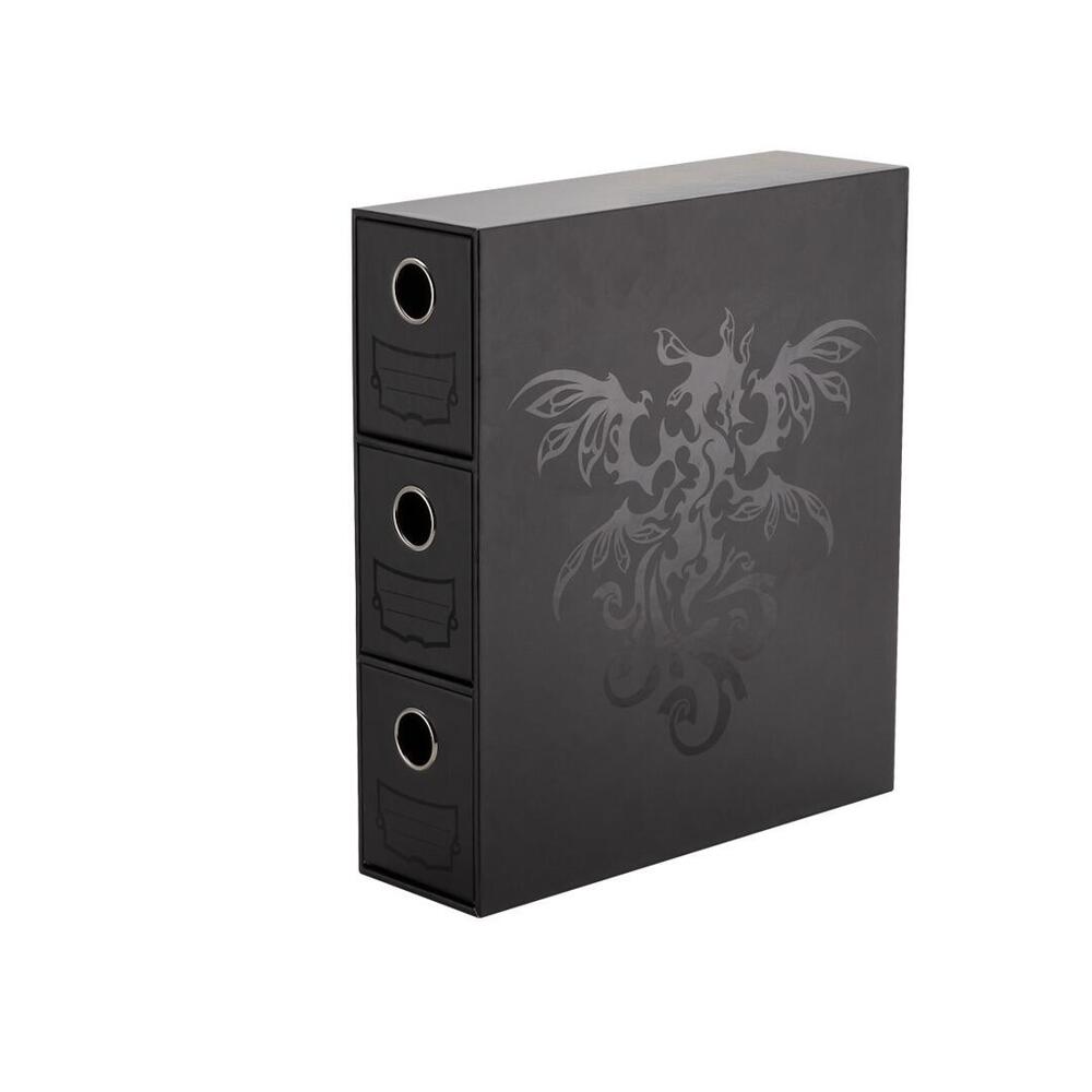 Fortress Card Drawers - Black - Dragon Shield Accessories - Collectible ...