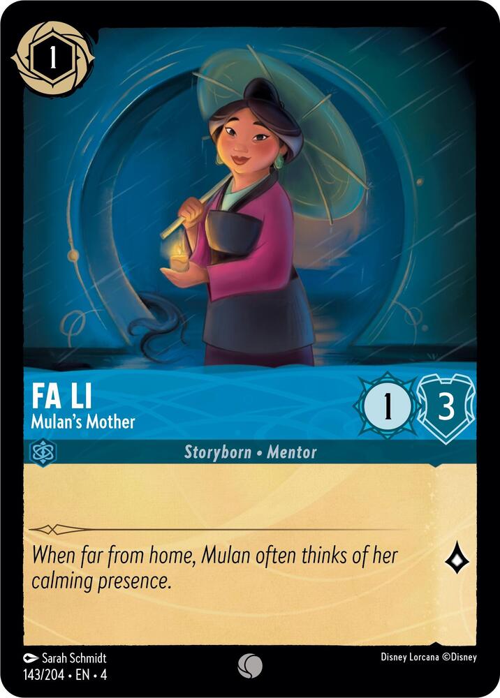 Fa Li - Mulan's Mother - Ursula's Return - Disney Lorcana - TCGplayer.com