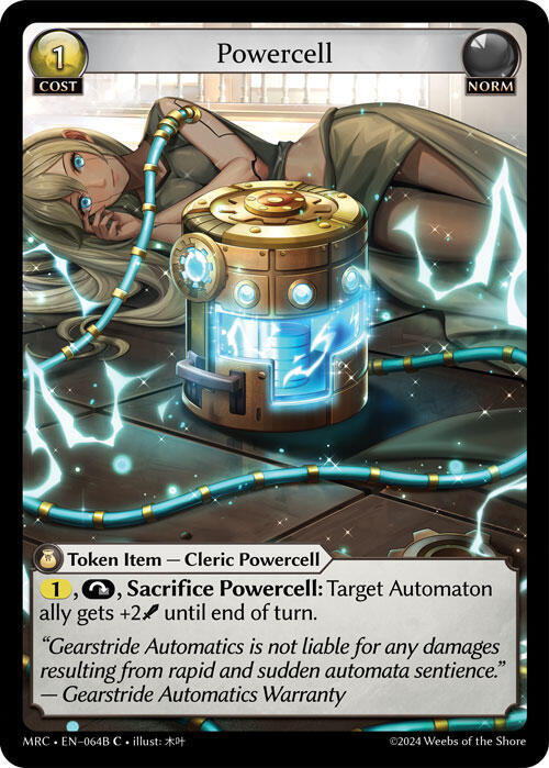 Powercell (64B) - Mercurial Heart - Grand Archive TCG - TCGplayer.com