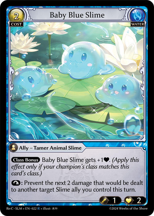 Baby Blue Slime - Silvie Re:Collection, Slime Sovereign - Grand Archive TCG