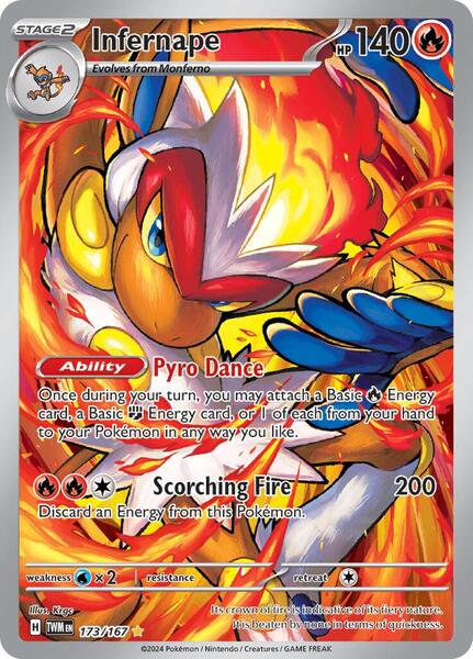 Infernape - 173/167 - SV06: Twilight Masquerade - Pokemon - TCGplayer.com