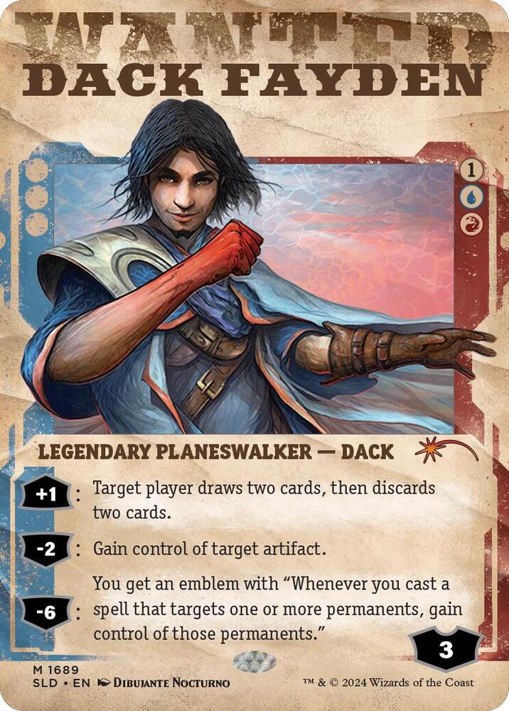 Dack Fayden (1689) - Secret Lair Drop Series - Magic: The Gathering ...