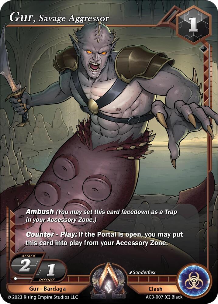 Gur, Savage Aggressor - Unrivaled - Alpha Clash - TCGplayer.com