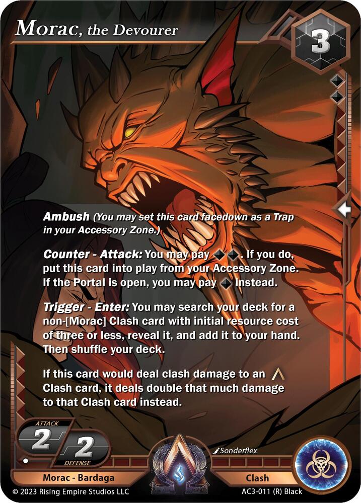 Morac, the Devourer - Unrivaled - Alpha Clash - TCGplayer.com