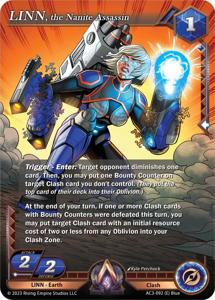 LINN, the Nanite Assassin - Unrivaled - Alpha Clash - TCGplayer.com