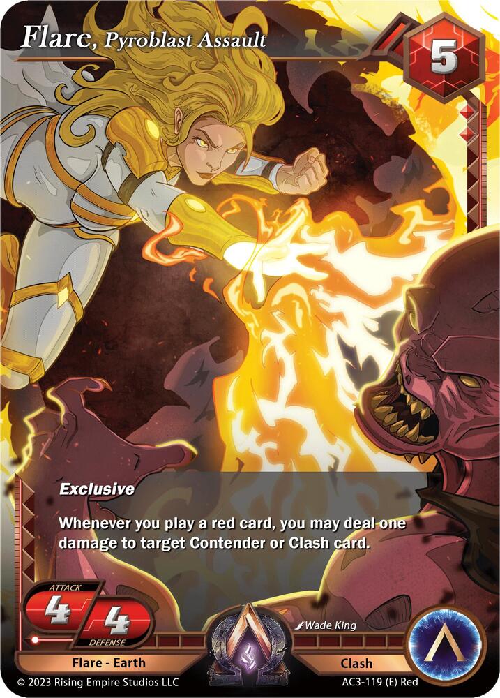 Flare, Pyroblast Assault - Unrivaled - Alpha Clash