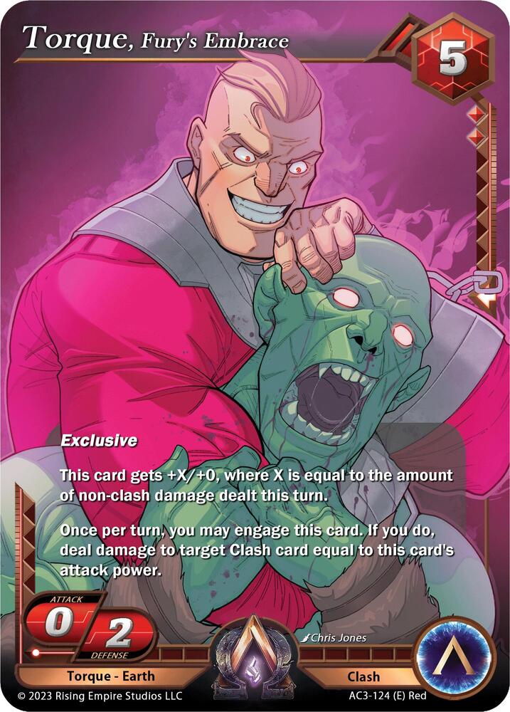 Torque, Fury's Embrace - Unrivaled - Alpha Clash - TCGplayer.com