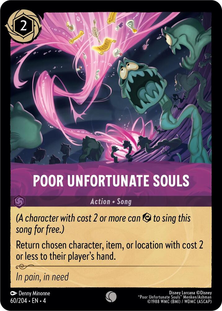 Poor Unfortunate Souls - Ursula's Return - Disney Lorcana - TCGplayer.com