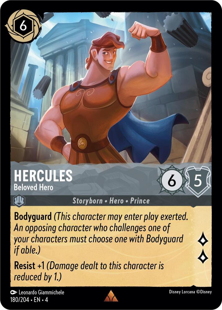 Hercules - Beloved Hero - Ursula's Return - Disney Lorcana - TCGplayer.com