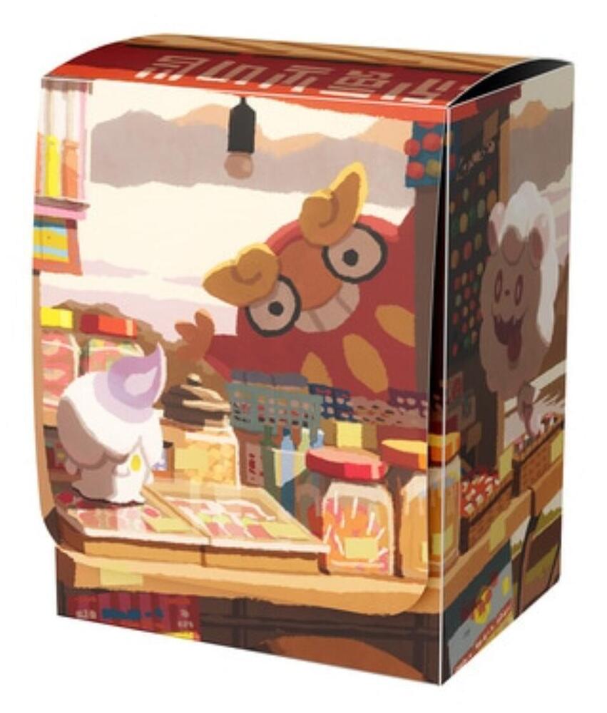 Pokemon Center Japan Exclusive: Darumaka Kitakami Stall Deck Box ...
