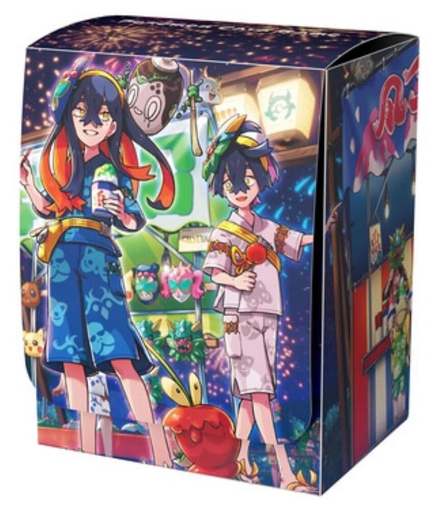 Pokemon Center Japan Exclusive: Carmine and Kieran Deck Box - Pokemon ...