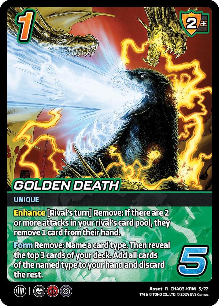 Golden Death - Challenger Series: Godzilla - UniVersus - TCGplayer.com