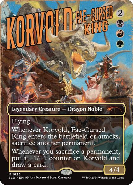 Korvold, Fae-Cursed King - Secret Lair Drop Series - Magic: The ...