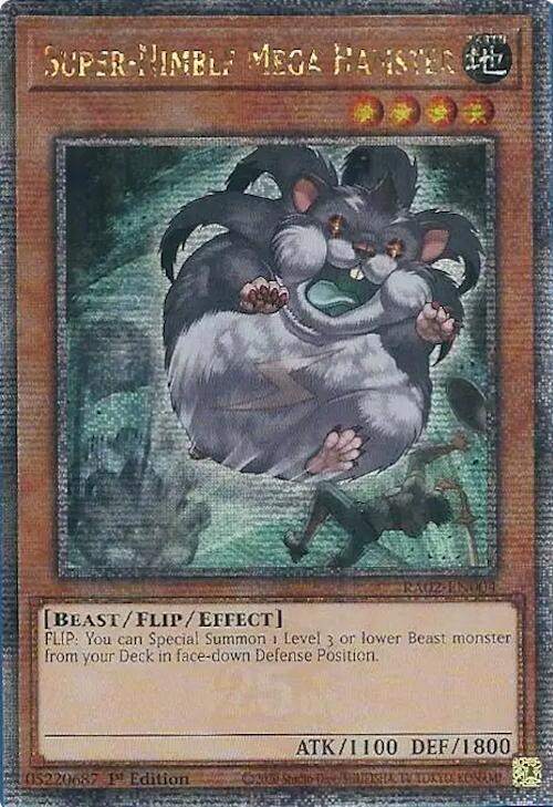 Super-Nimble Mega Hamster (Quarter Century Secret Rare) - 25th ...