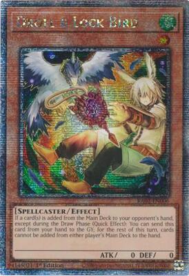 Droll & Lock Bird (Alternate Art) (Quarter Century Secret Rare) - 25th ...