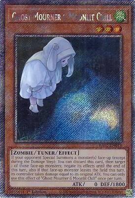 Ghost Mourner & Moonlit Chill (Alternate Art) (Platinum Secret Rare ...