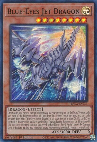 Blue-Eyes Jet Dragon - 25th Anniversary Rarity Collection II - YuGiOh ...