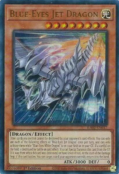 Blue-Eyes Jet Dragon (UR) - 25th Anniversary Rarity Collection II ...